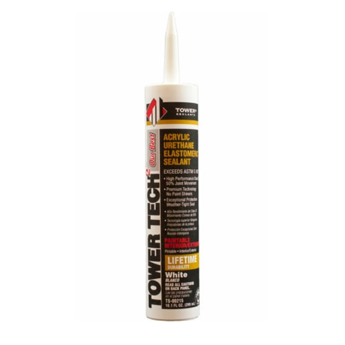 Tower Tech 2 White Acrylic Urethane Sealant 10.1 oz.